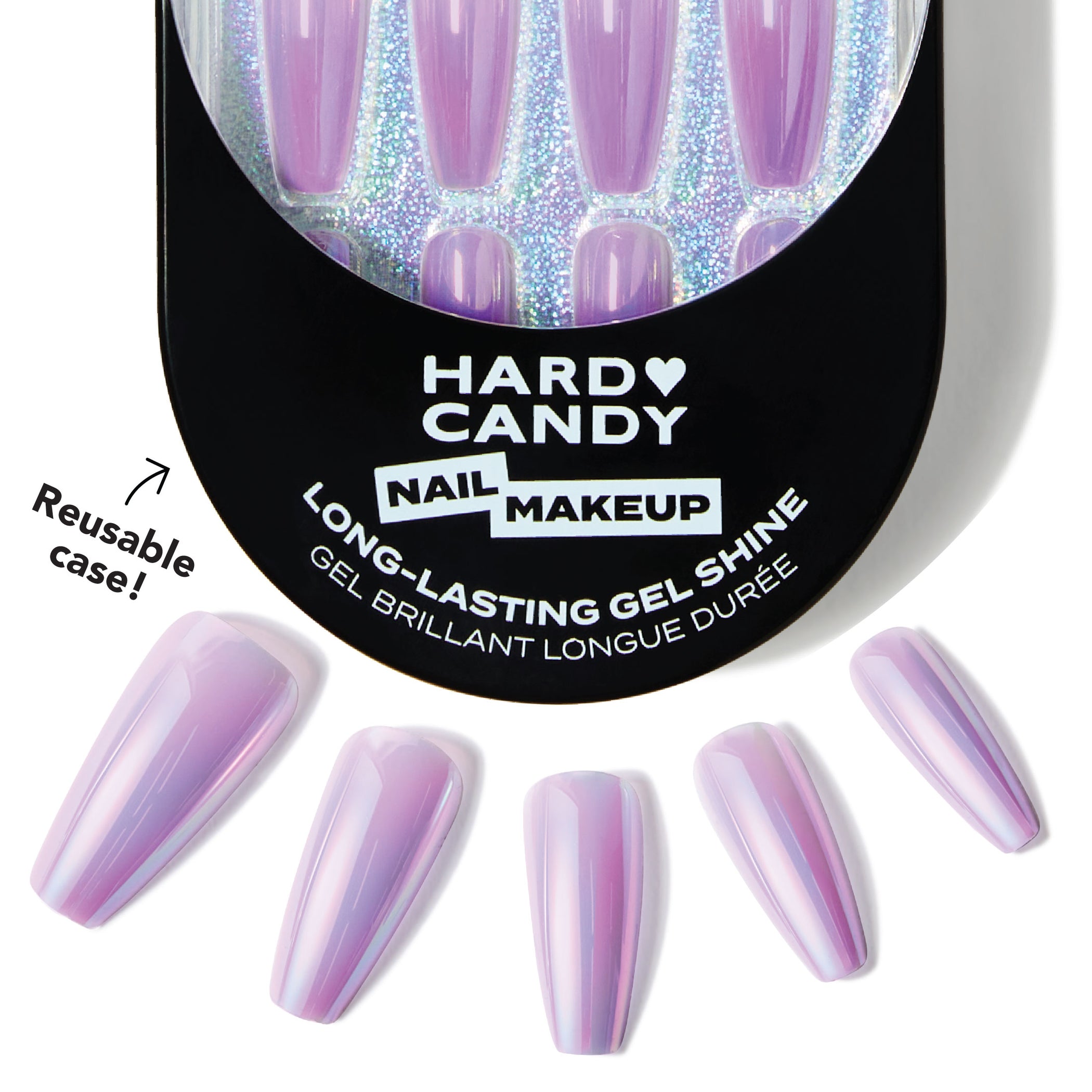 Nail Makeup Press-On Nails – Hard Candy
